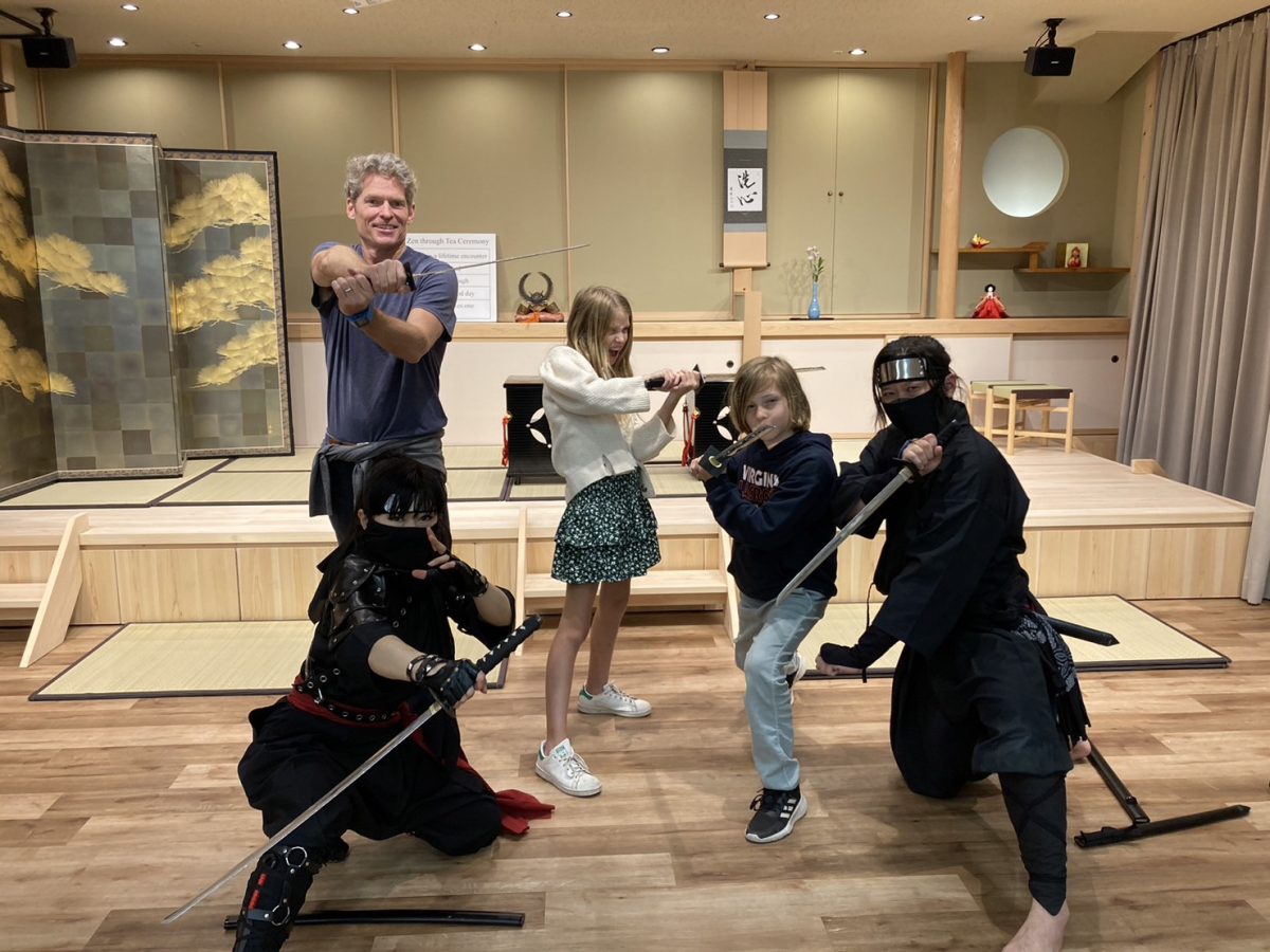 Ninja family came to Japan(^^) – A&Cスタジオことのは