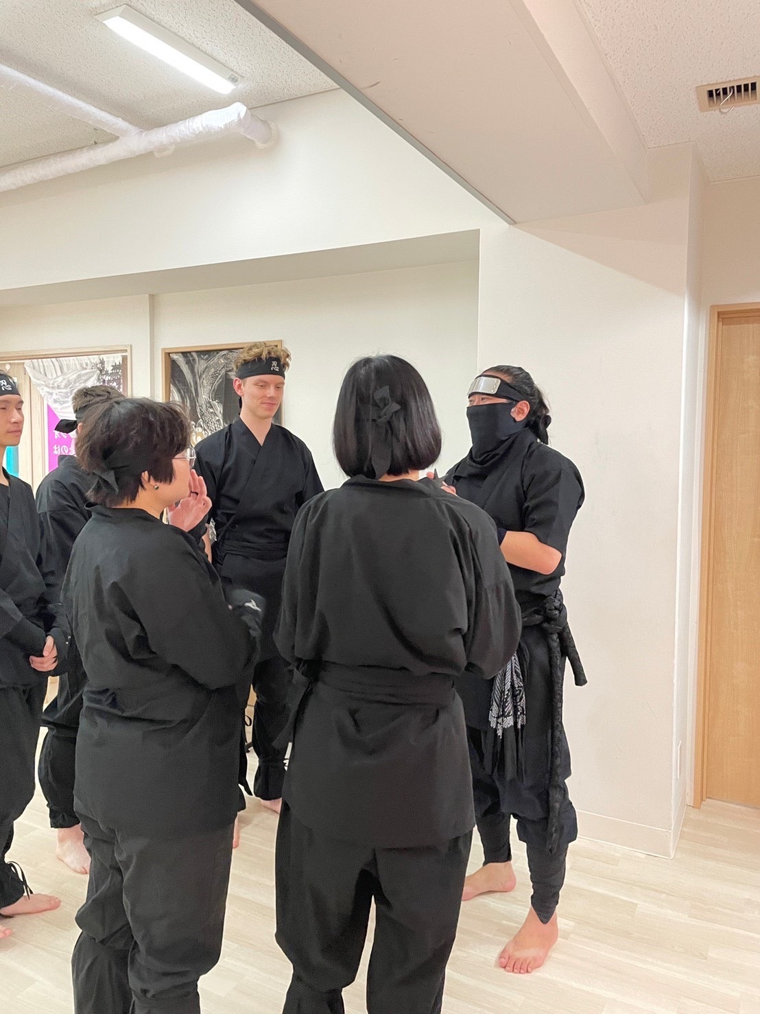 日本語学校に通う留学生様に向けた侍・忍者レッスン！！(文化体験・日本語学校) – A&Cスタジオことのは