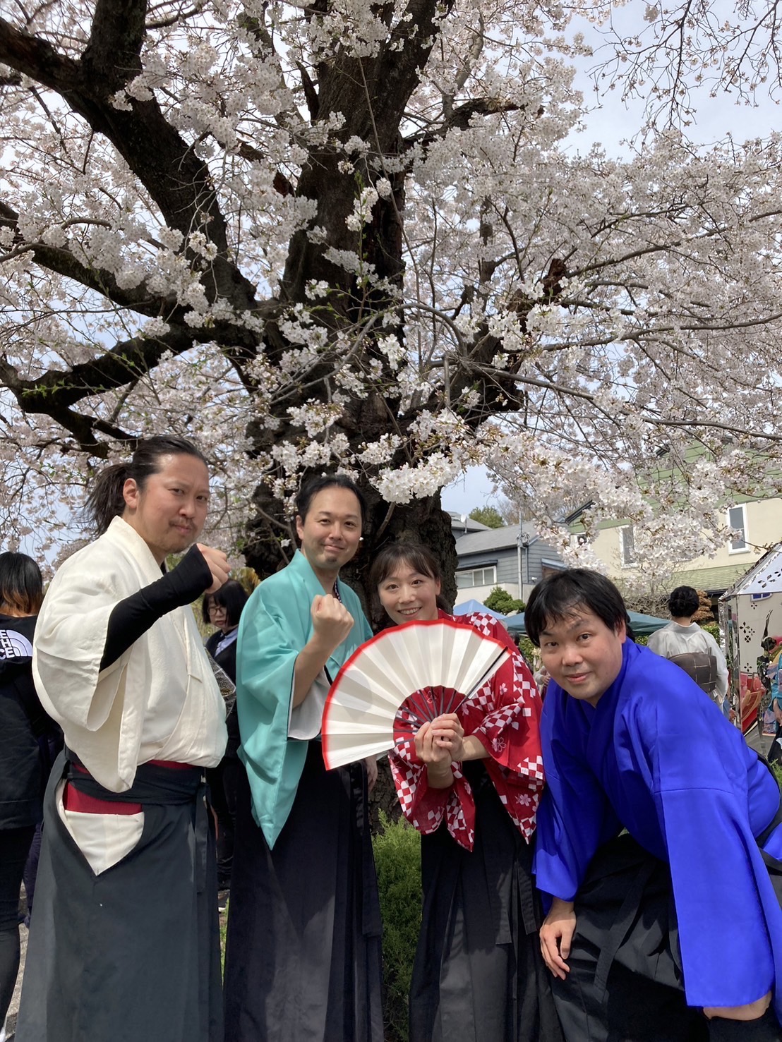 我孫子桜祭り・光明寺 花まつり 出演しました！(殺陣・パフォーマンス) – A&Cスタジオことのは